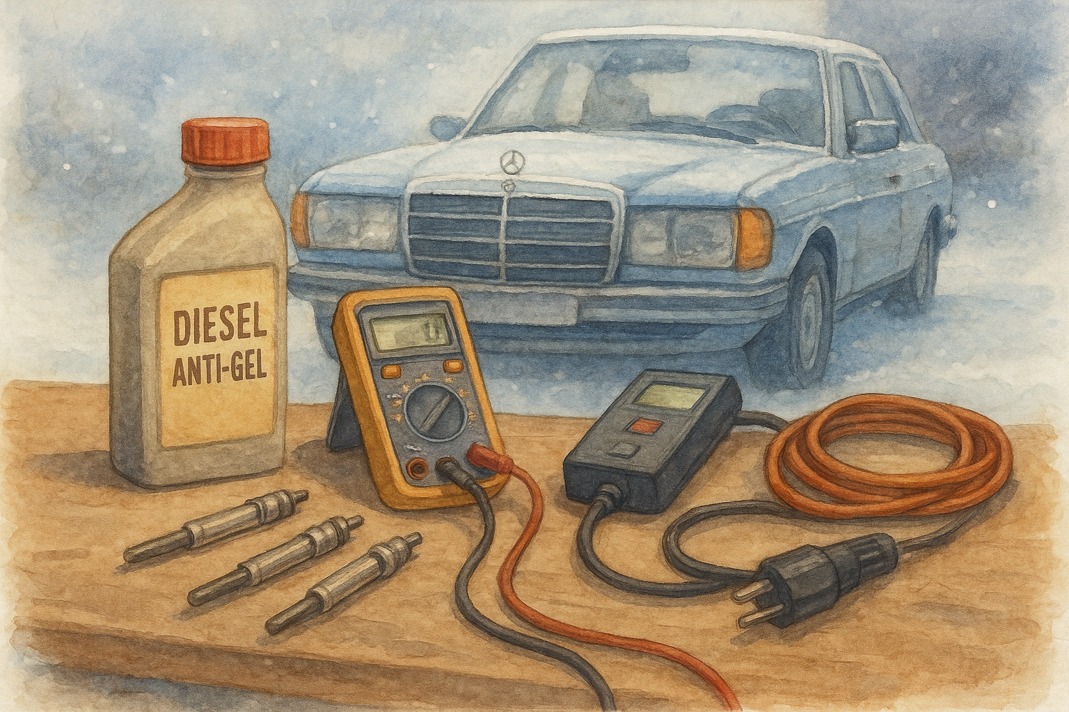 Mercedes Diesel Cold Start Guide for OM617 & OM606